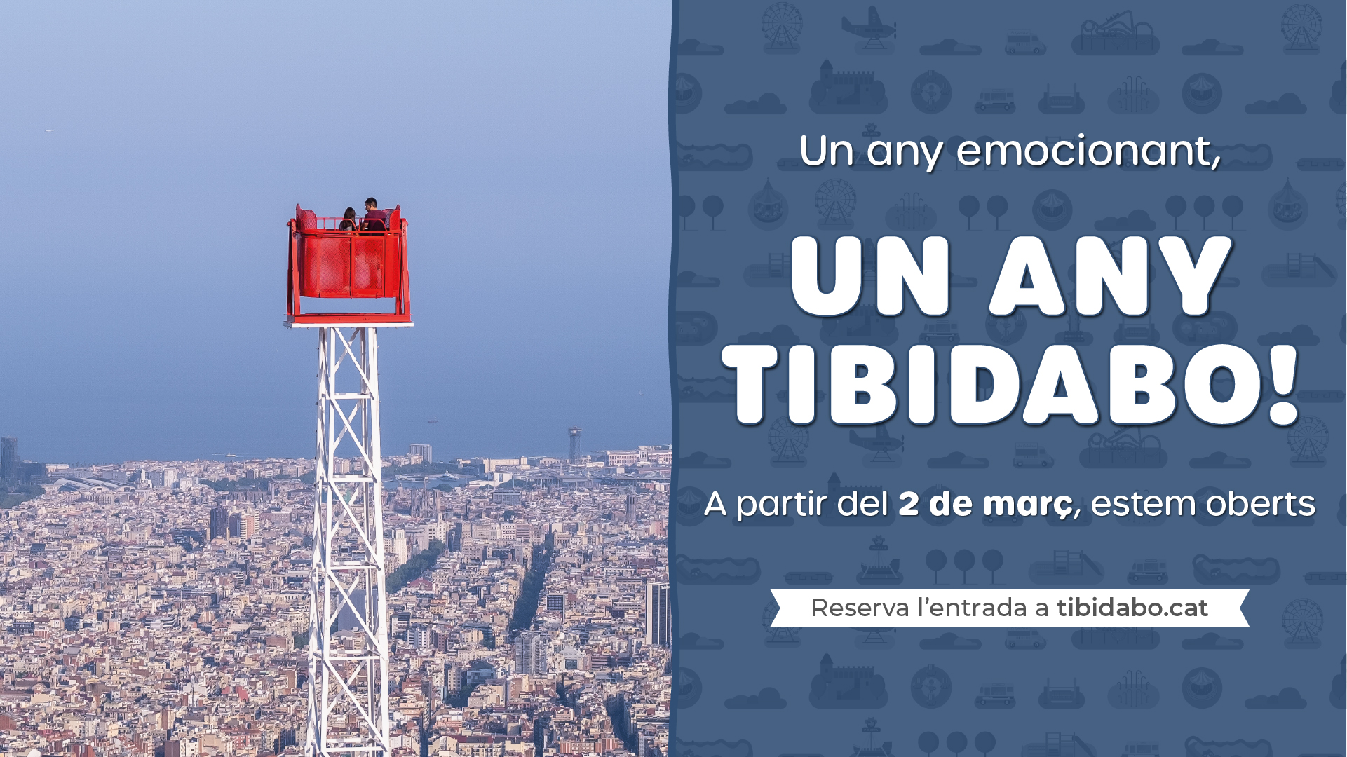 ¡Un año emocionante, un año Tibidabo! | Parque de atracciones Tibidabo
